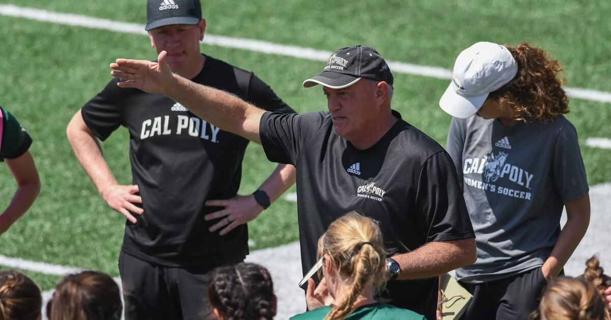 Beloved Cal Poly women's soccer coach retires after over 30 years