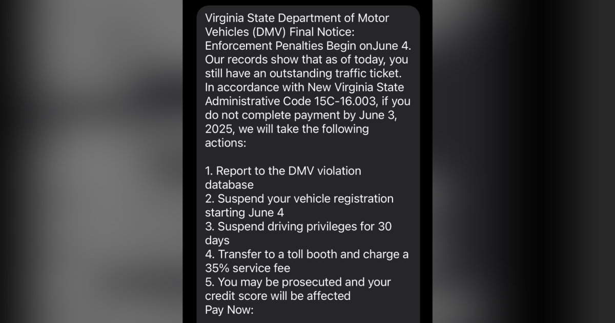 Fake DMV texts demand payment for bogus tickets, officials warn