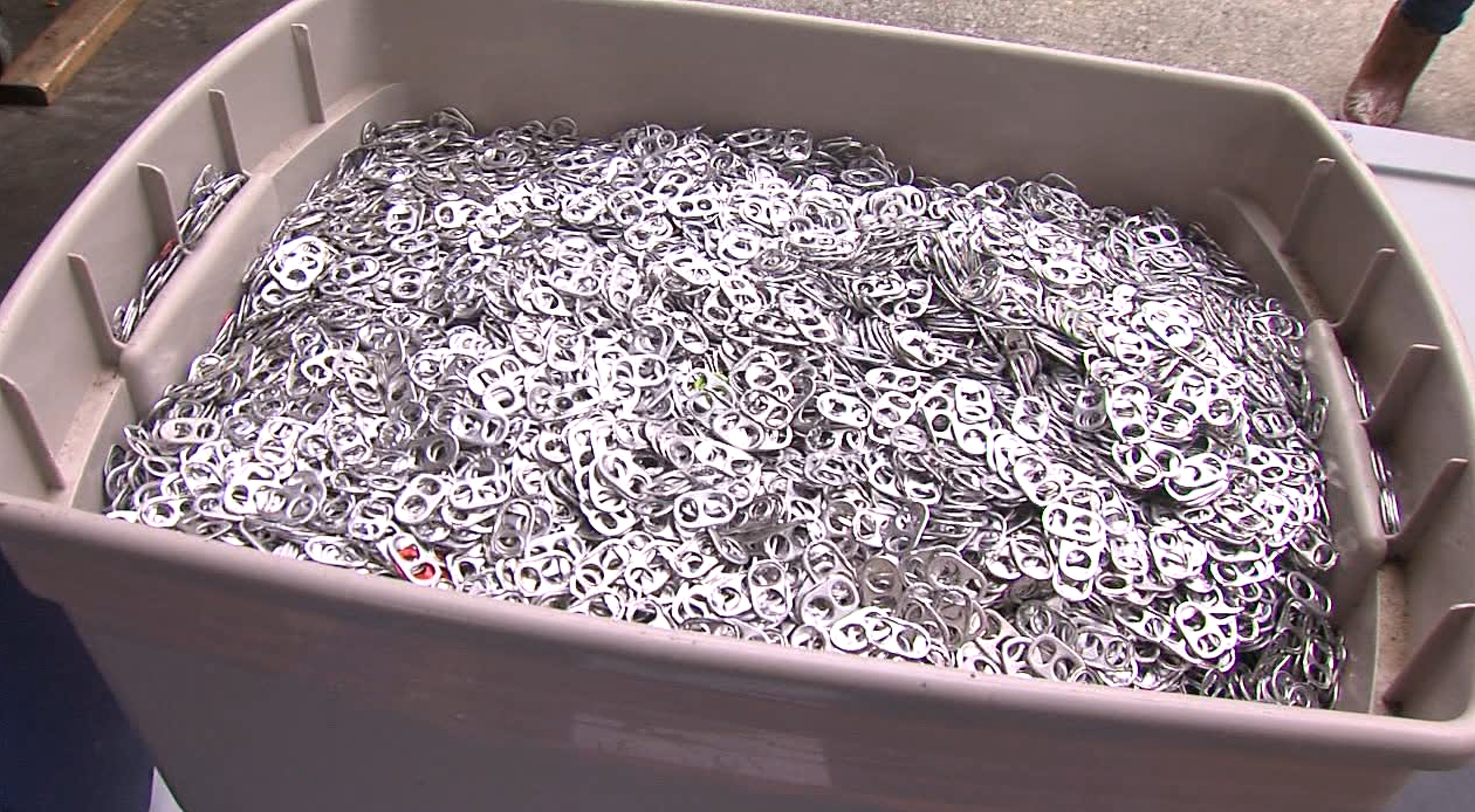 Larry's Legacy lives on as 1 million pop can tabs were donated