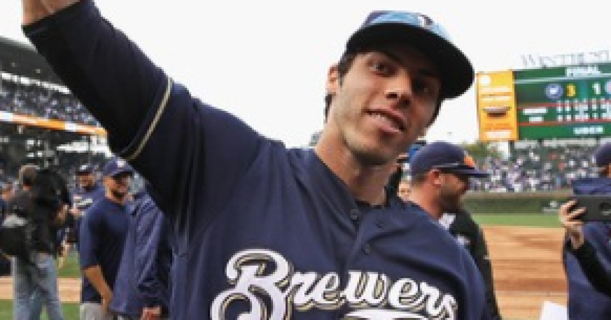 Christian Yelich 'Body Issue' photos revealed on social media