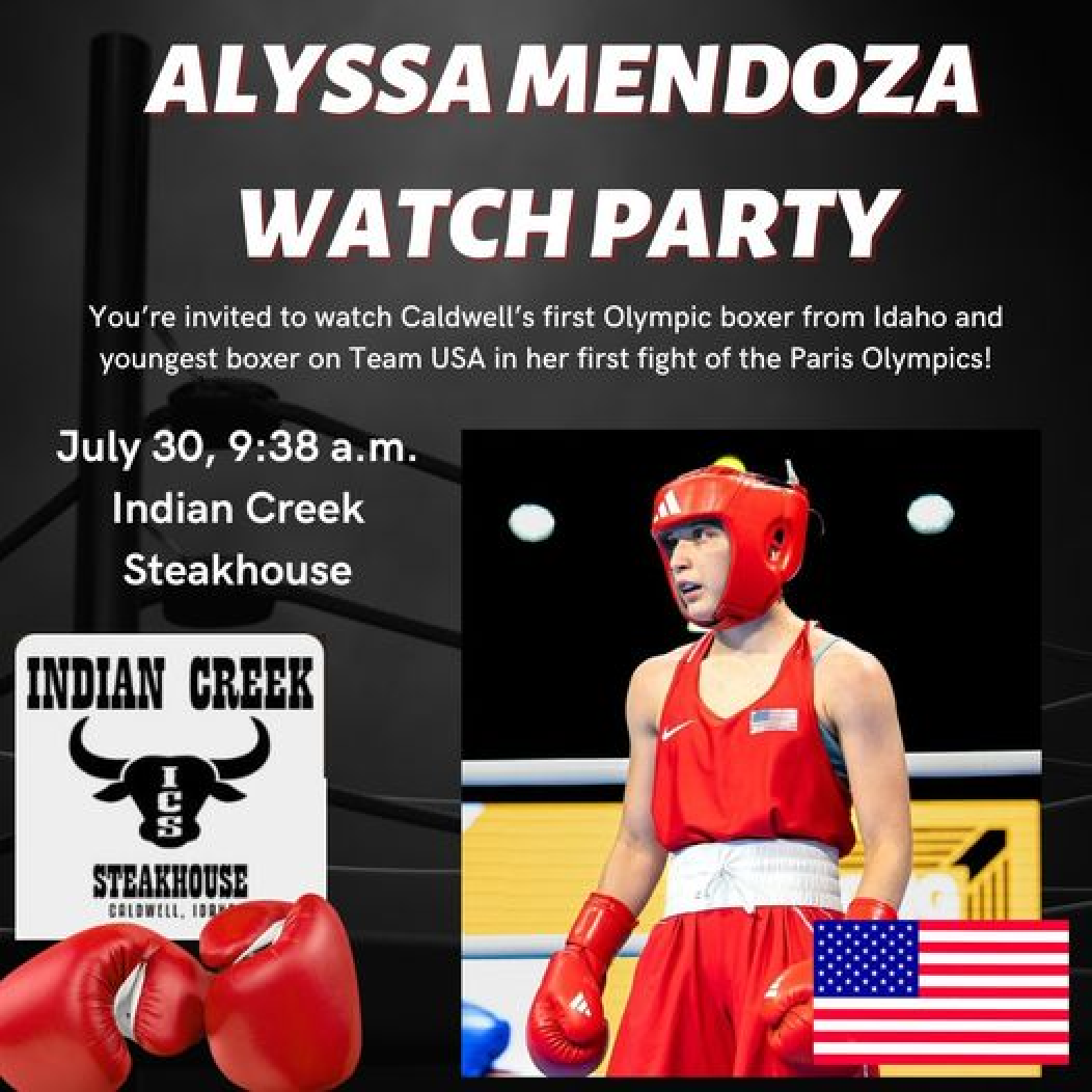 Caldwell watch party cheers for Alyssa Mendoza in Paris Olympics