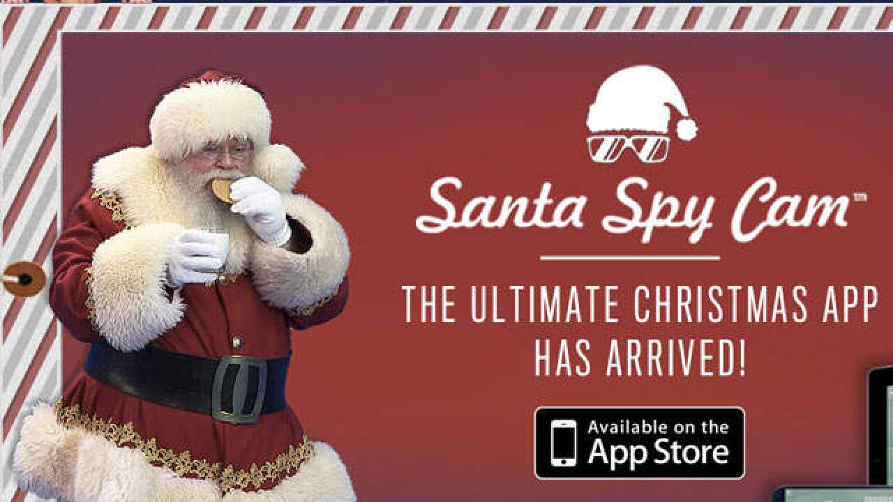 New app Santa Spy Cam lets you spy on Santa and his elves