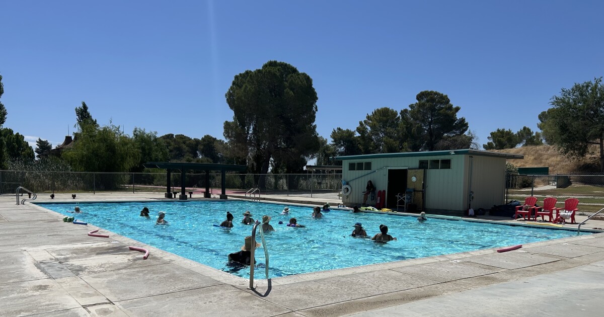 Cooling off in Cal City: Pool Opens
