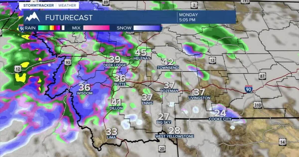 Warm And Windy Start To The Week