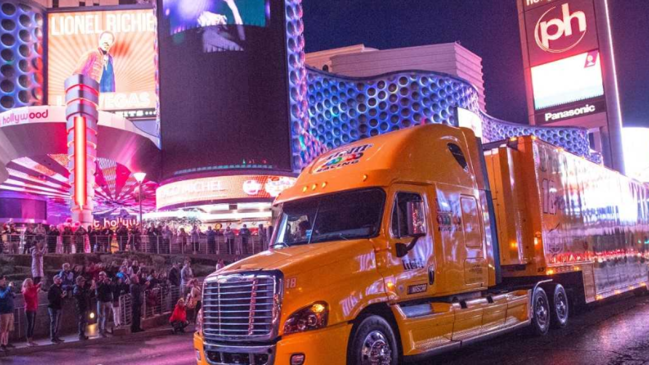NASCAR Hauler Parade expands route on Las Vegas Boulevard