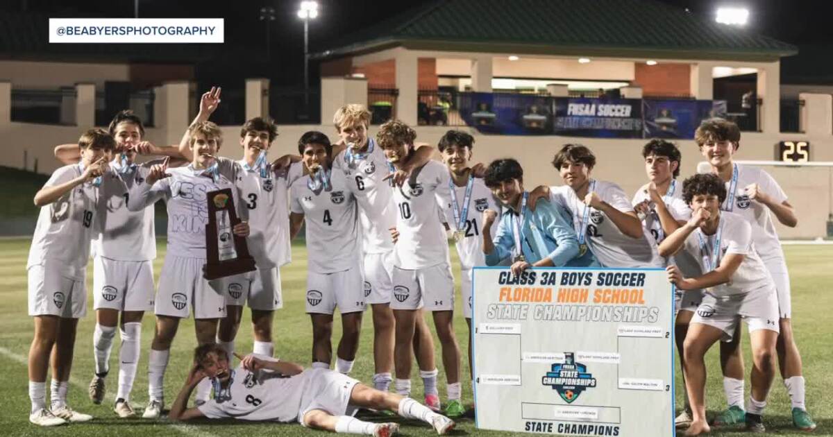 High school soccer team, ranked 113th, wins state championship