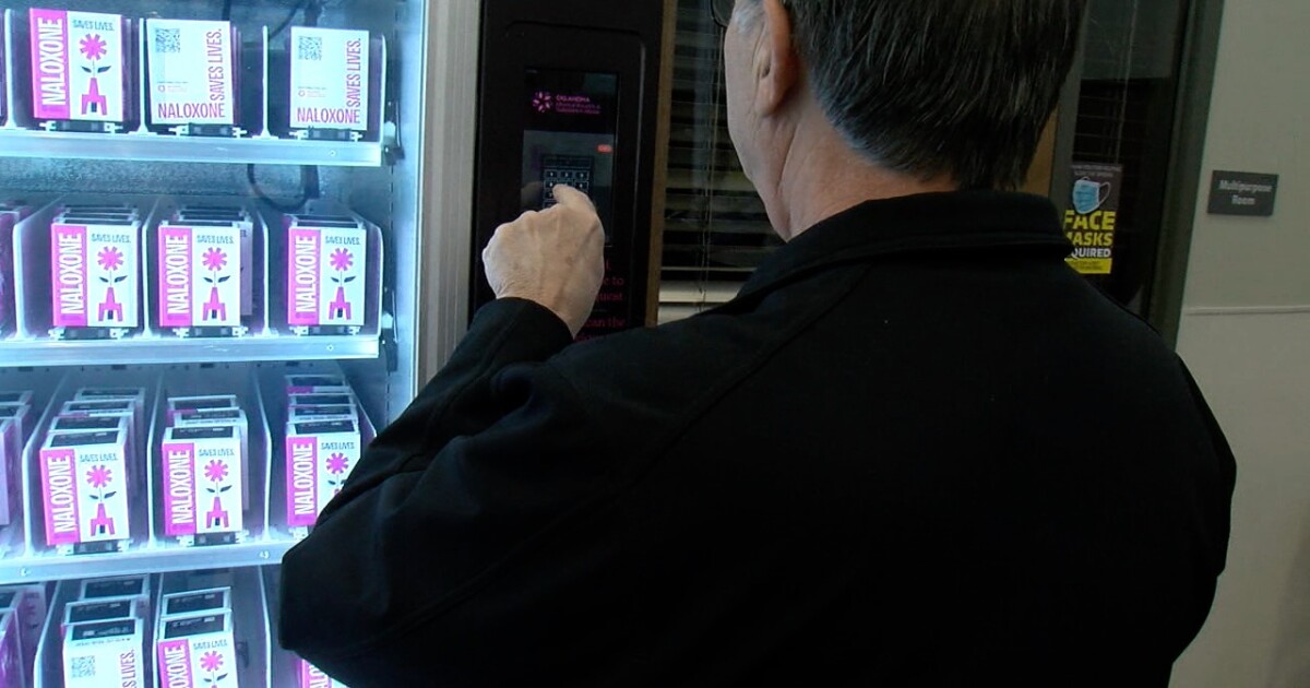 Free Narcan vending machines accessible in Oklahoma