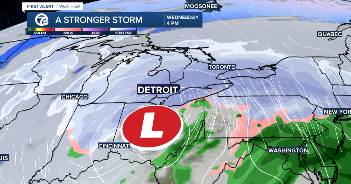 Tracking a snow storm for Wednesday