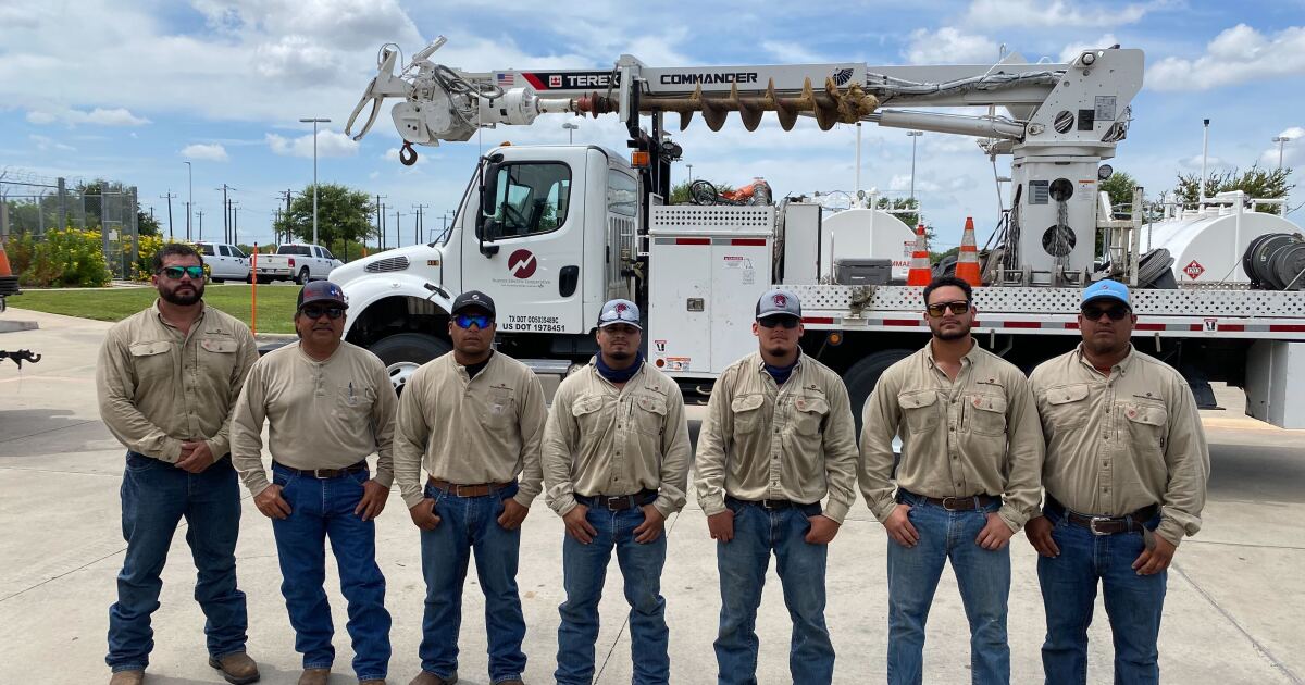 Work crews return from Houston after helping to restore power