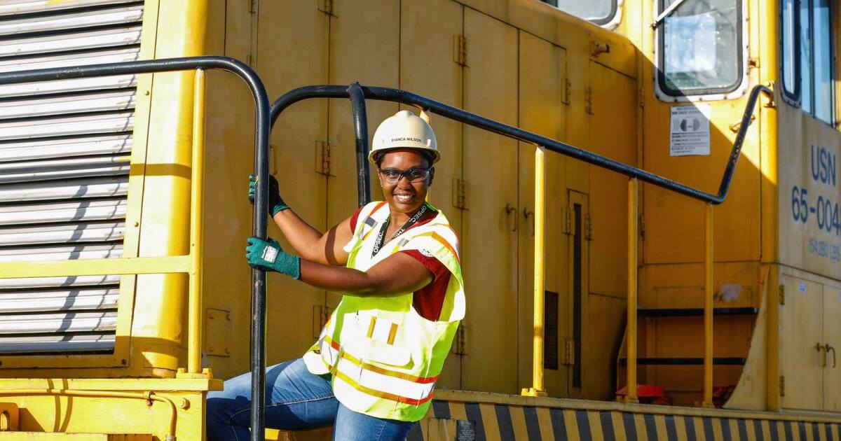 Local woman makes history as Norfolk Naval Shipyard’s first African ...