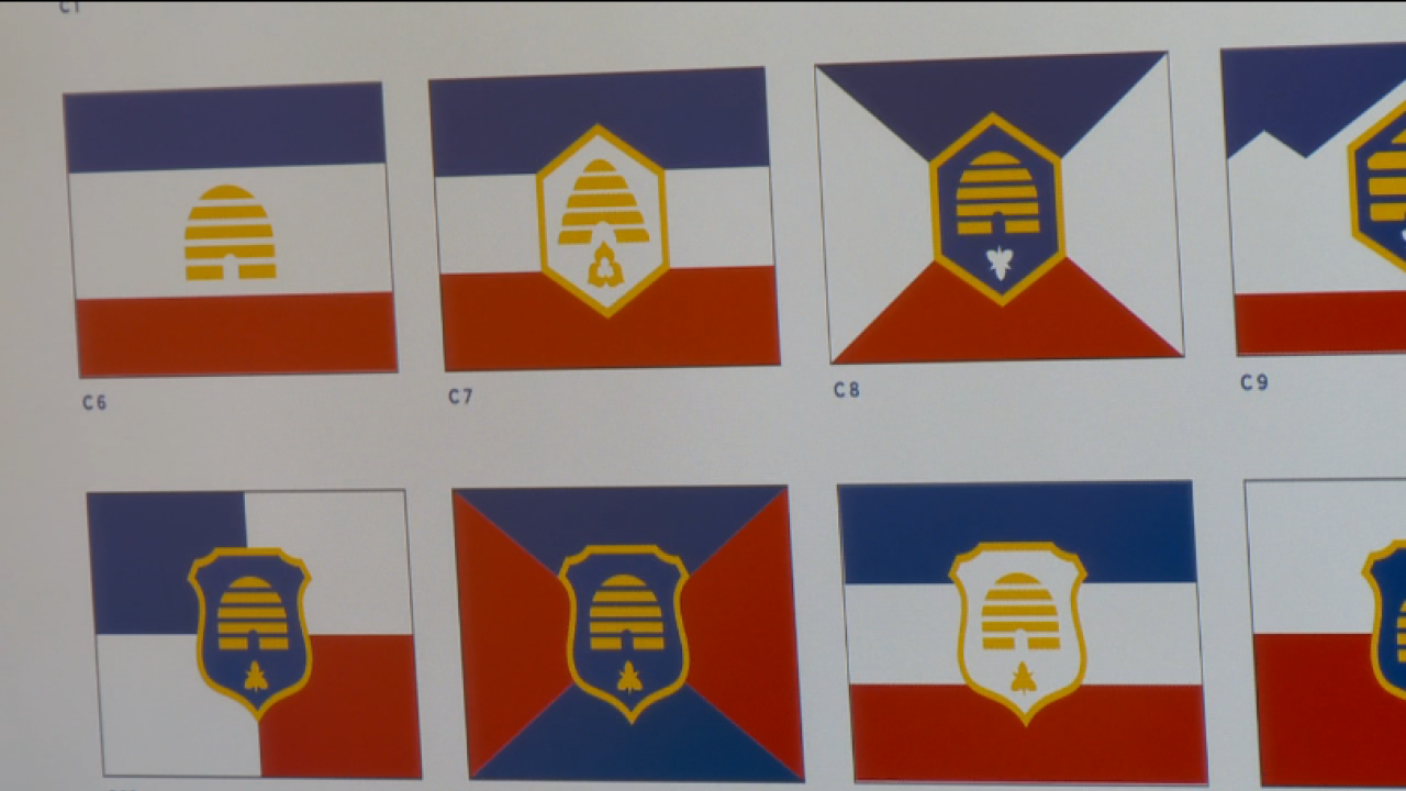 The Utah State Legislature considers whether to redesign the state flag