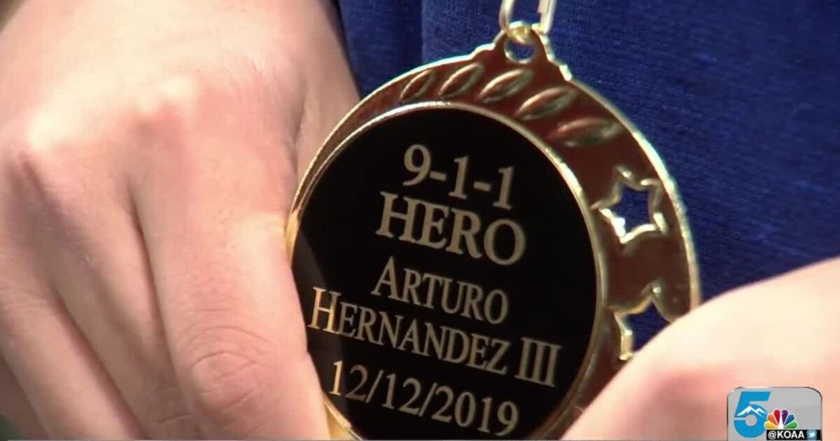 Three young callers were awarded 911 Hero Award for their life-saving ...