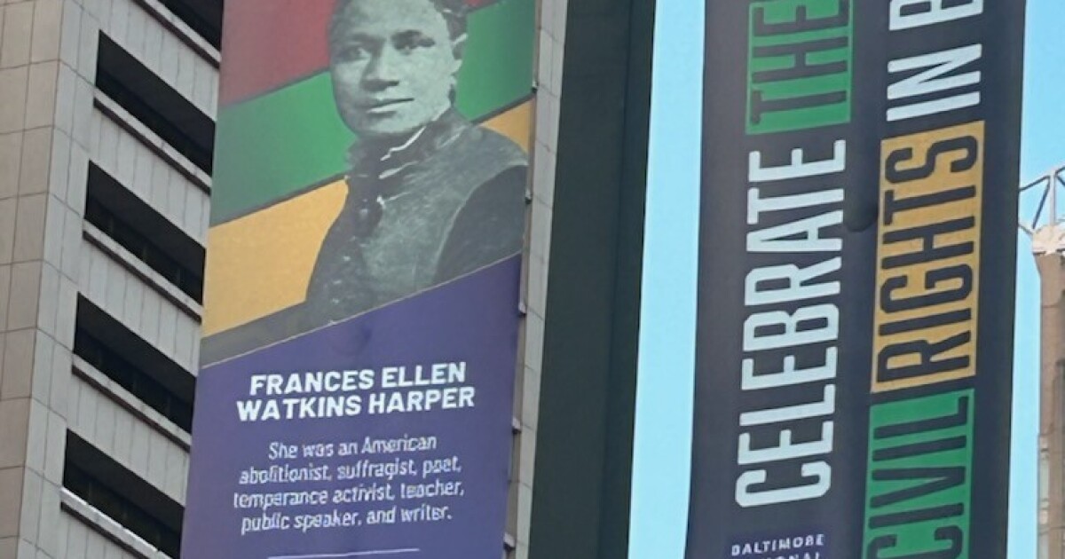 New banners honor Baltimore Civil Rights leaders