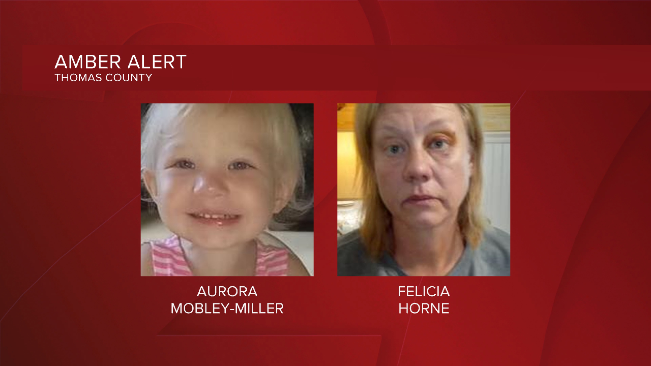 UPDATE: AMBER Alert issued for Thomas County child canceled