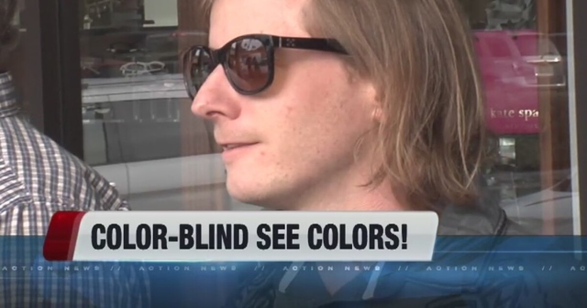 Color Blind People See Colors For The First Time
