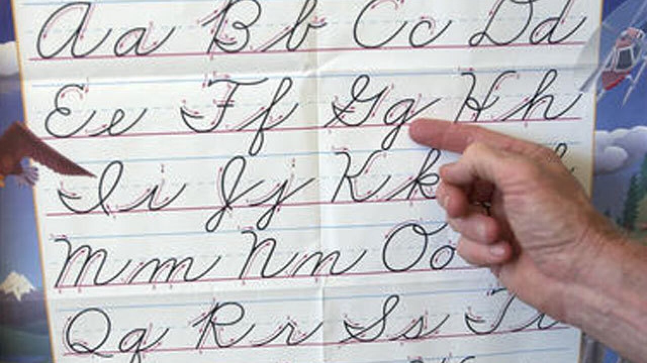 Bill To Include Cursive Writing In Indiana Schools Curriculum Moves bill-to-include-cursive-writing-in-indiana-schools-curriculum-moves