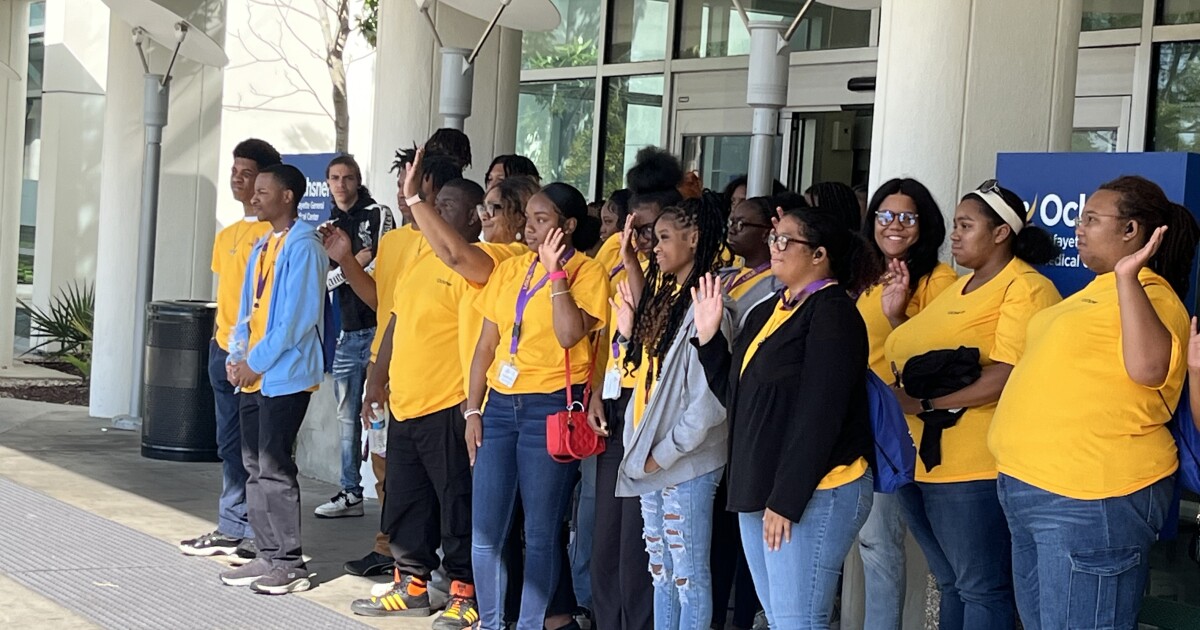 Dozens of Acadiana youth participate in the AWS Summer Work Experience Program