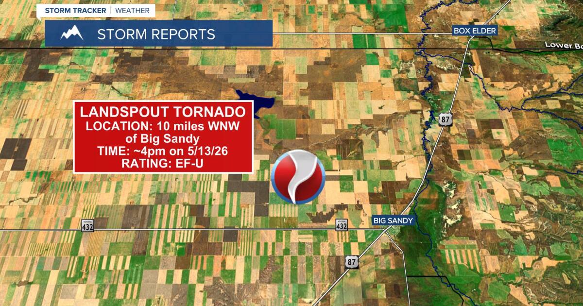Strong Winds Dust Storms And A Confirmed Tornado