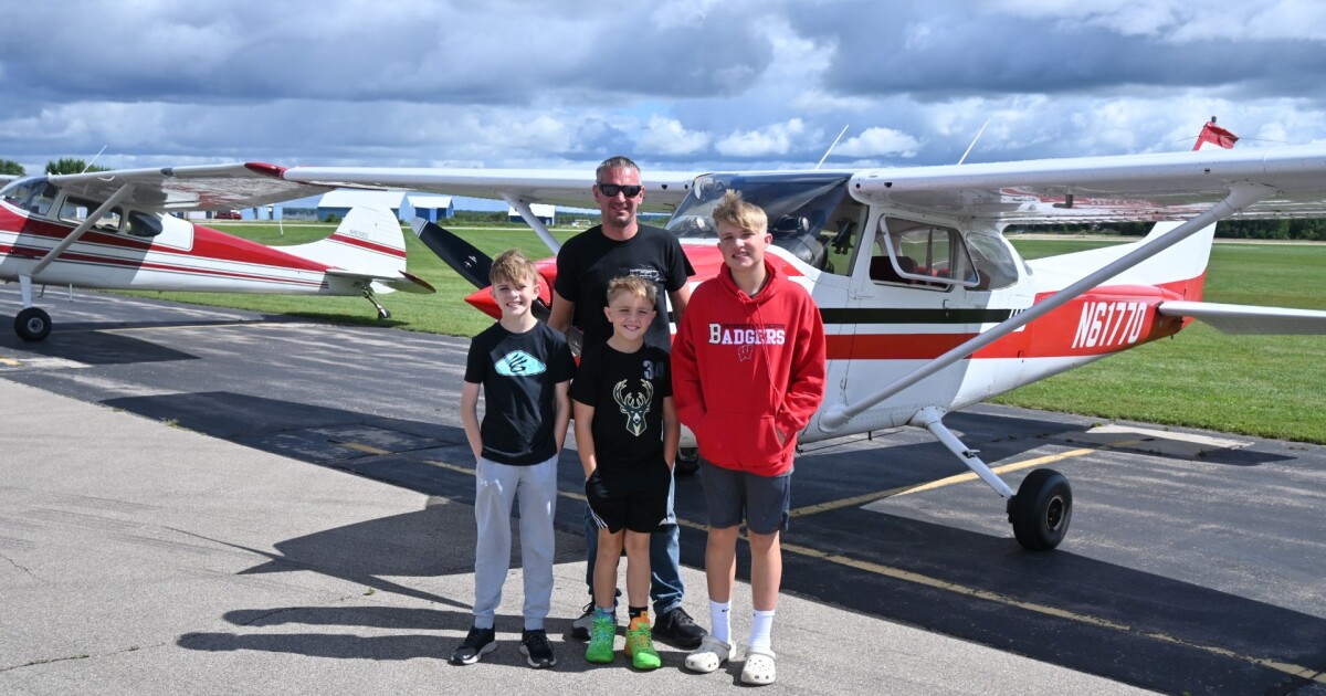 Future aviators take to Shawano skies with EAA Young Eagles program