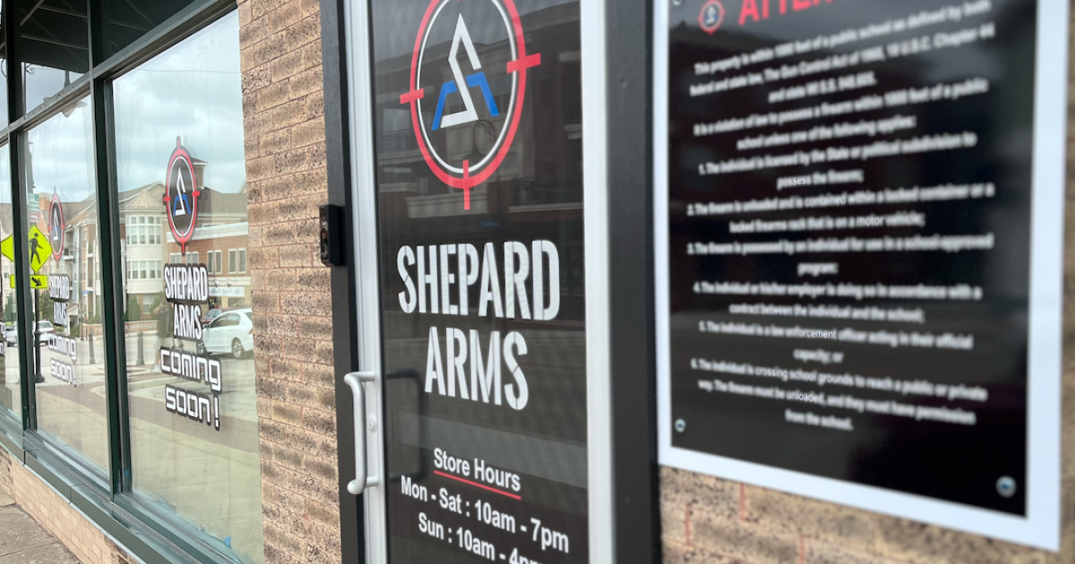 Parents concerned about gun store opening close to Menomonee Falls school