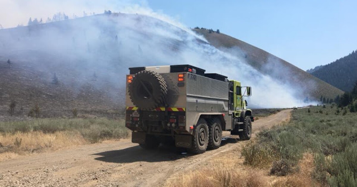 Evacuations underway as 3,000 acre fire burns