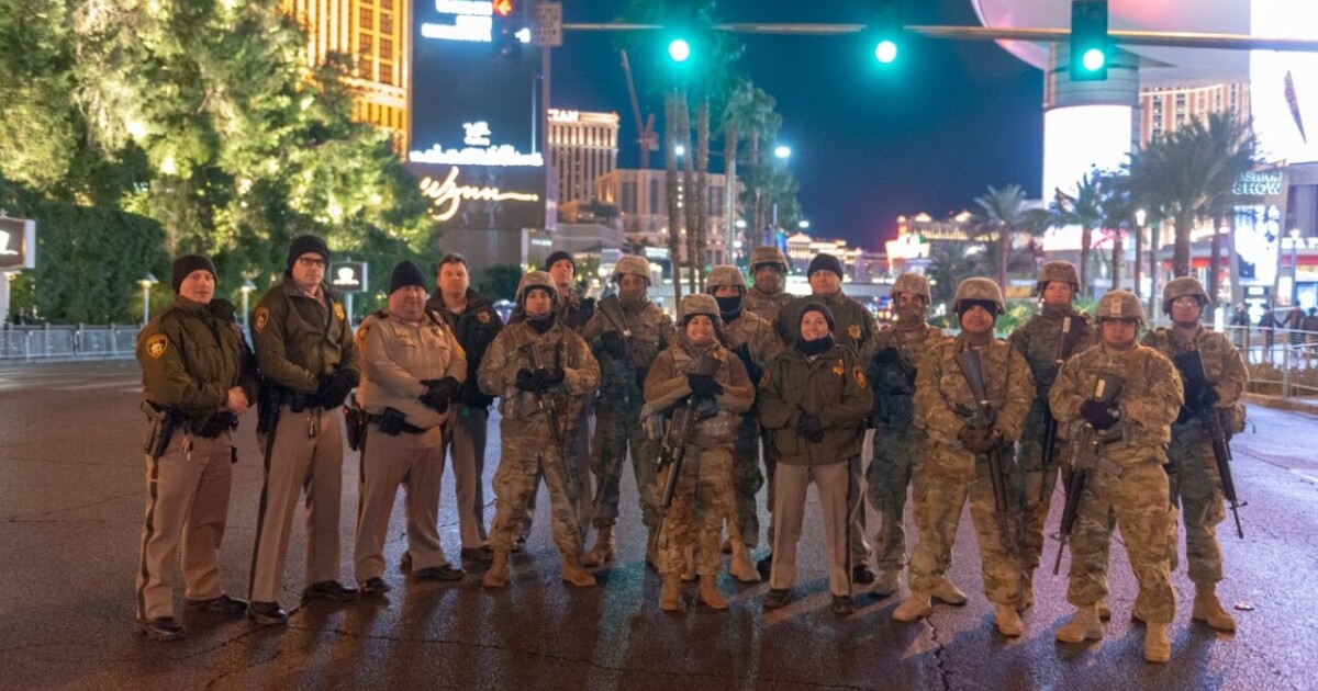 Expect more than 100 National Guardsmen on The Strip during New Year's Eve