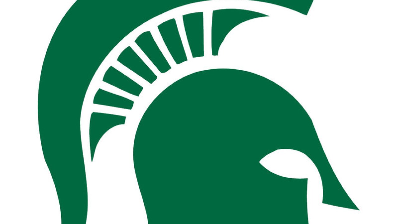 Gruff Sparty returns to MSU helmets
