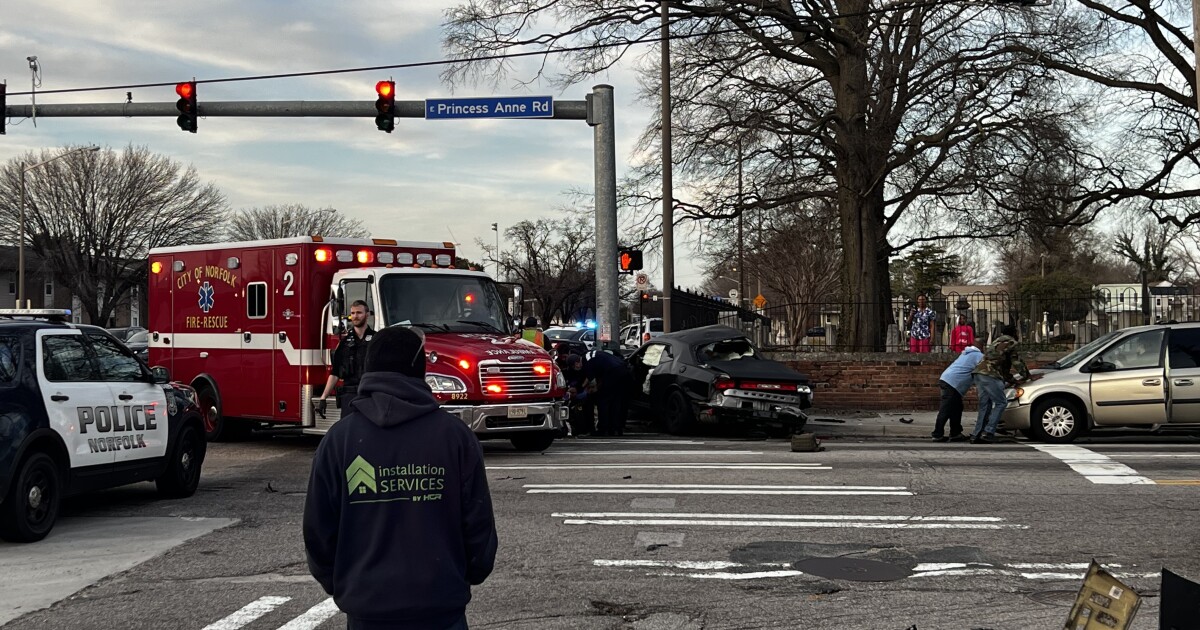 Suspects Identified After Chesapeake Police Pursuit Ends In Serious