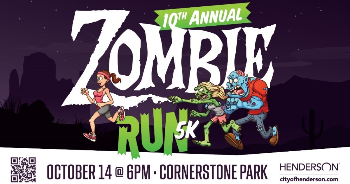 Henderson's 10th annual Zombie 5K run, 1-mile walk returns to Cornerstone Park