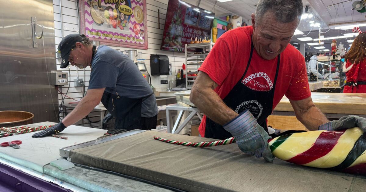 Fudge Factory continues 127-year-old family tradition of making candy canes