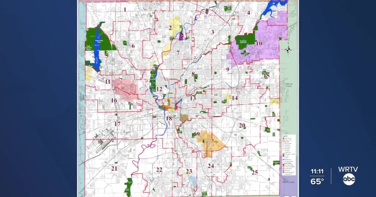City County Council Committee Approves Redistricting Maps For Full