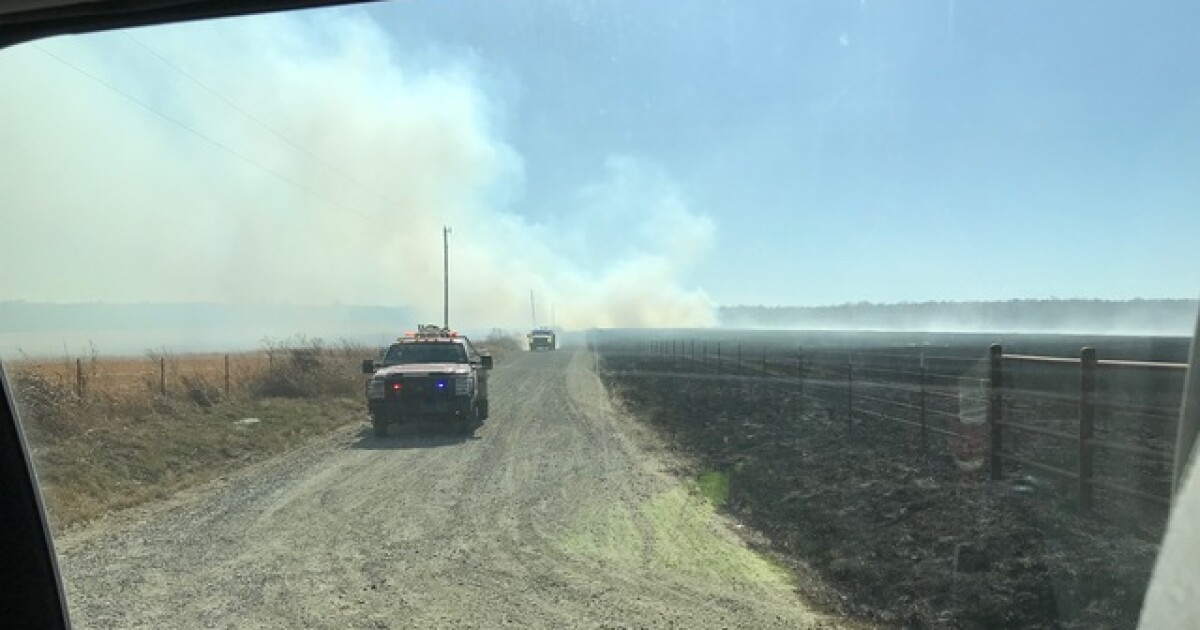 Firefighters put out several Muskogee Co. fires