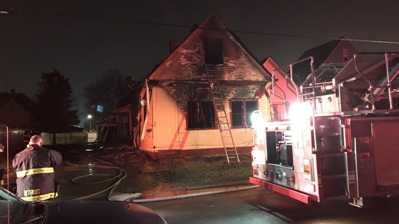 Six people injured in house fire on Detroit's southwest side, including ...