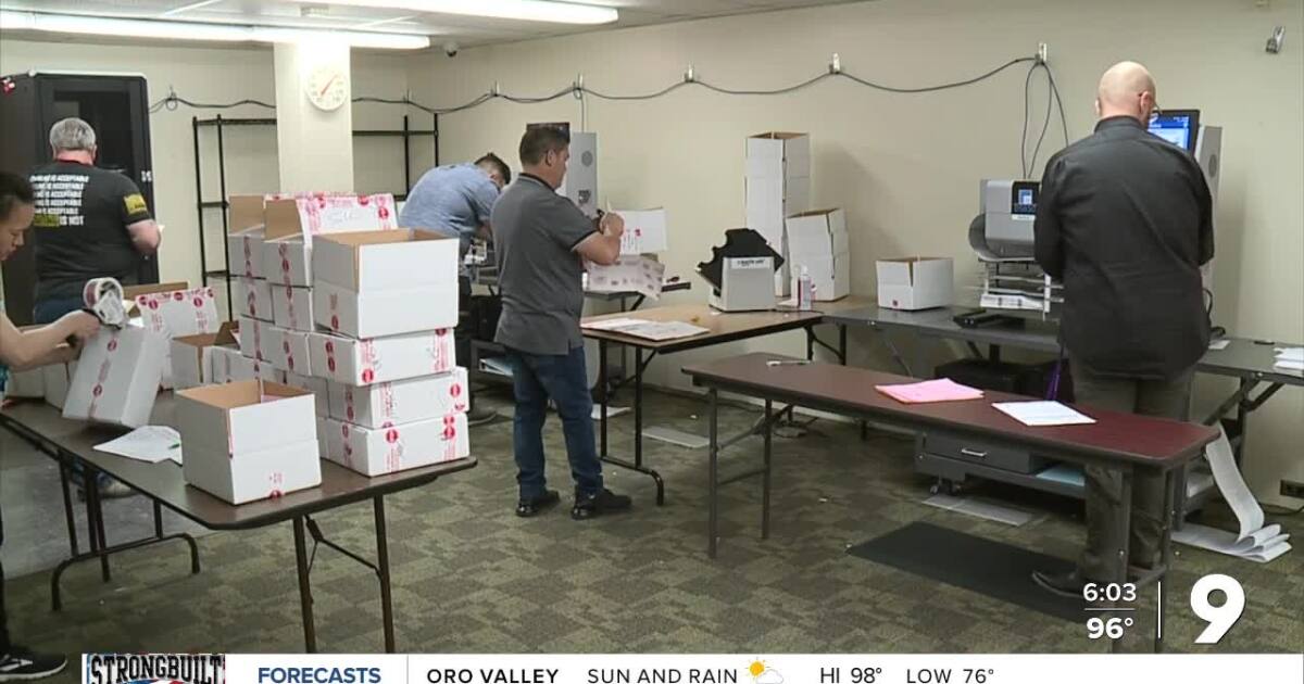 Pima County 30 000 Ballots Left To Count
