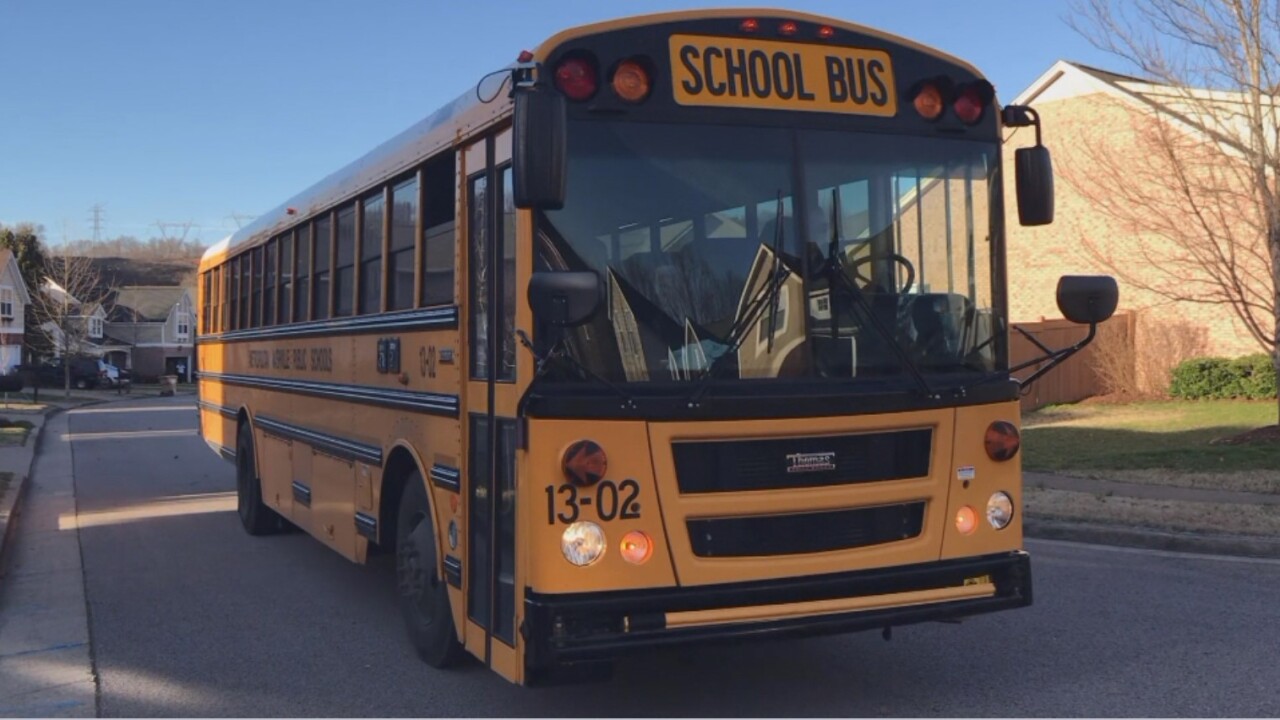 School bus driver chauffeurs MNPS boss while kids wait