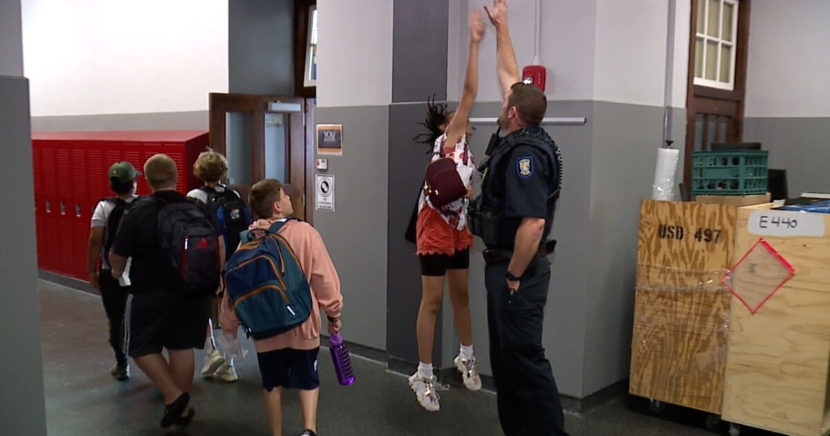 Lawrence Public Schools school resource officer looks ahead to 1st year in role