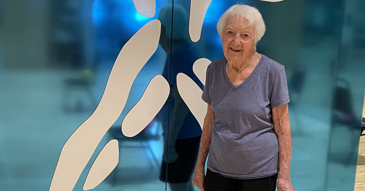 Woman Celebrating 100th Birthday Encourages Other Seniors To Get Active