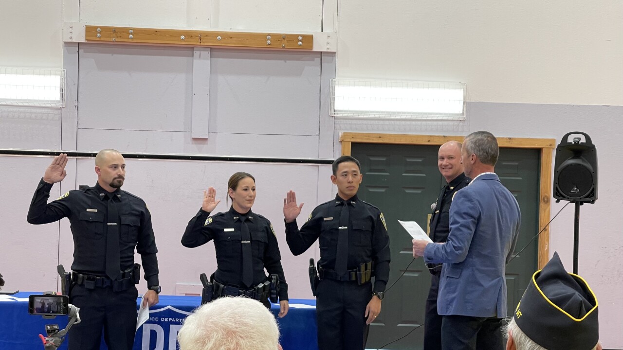 Bozeman Police Department Welcomes Three New Officers