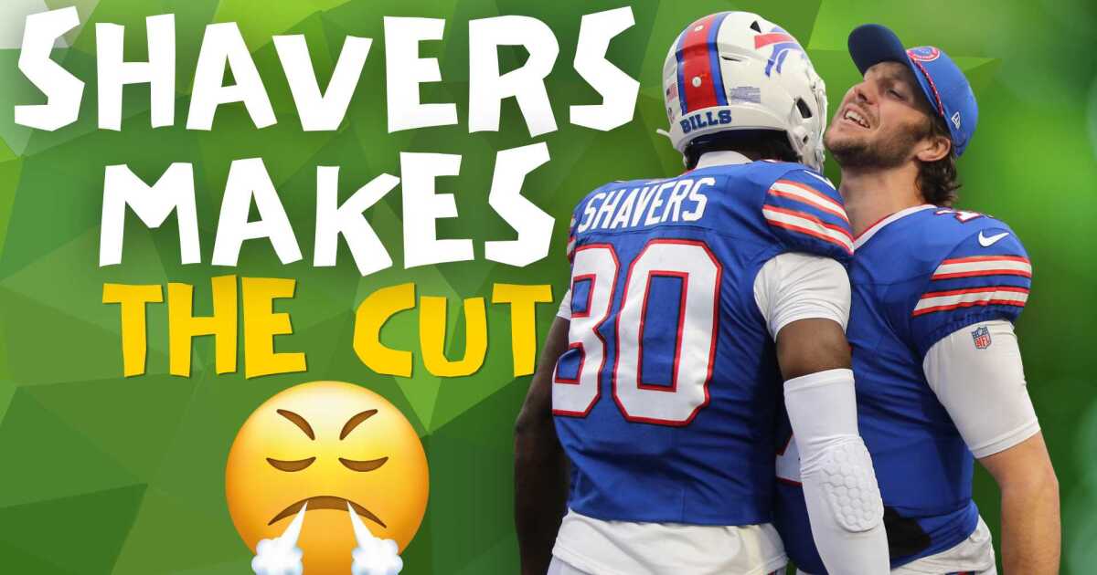The Buffalo Bills got it right; WR Tyrell Shavers makes 53-man roster