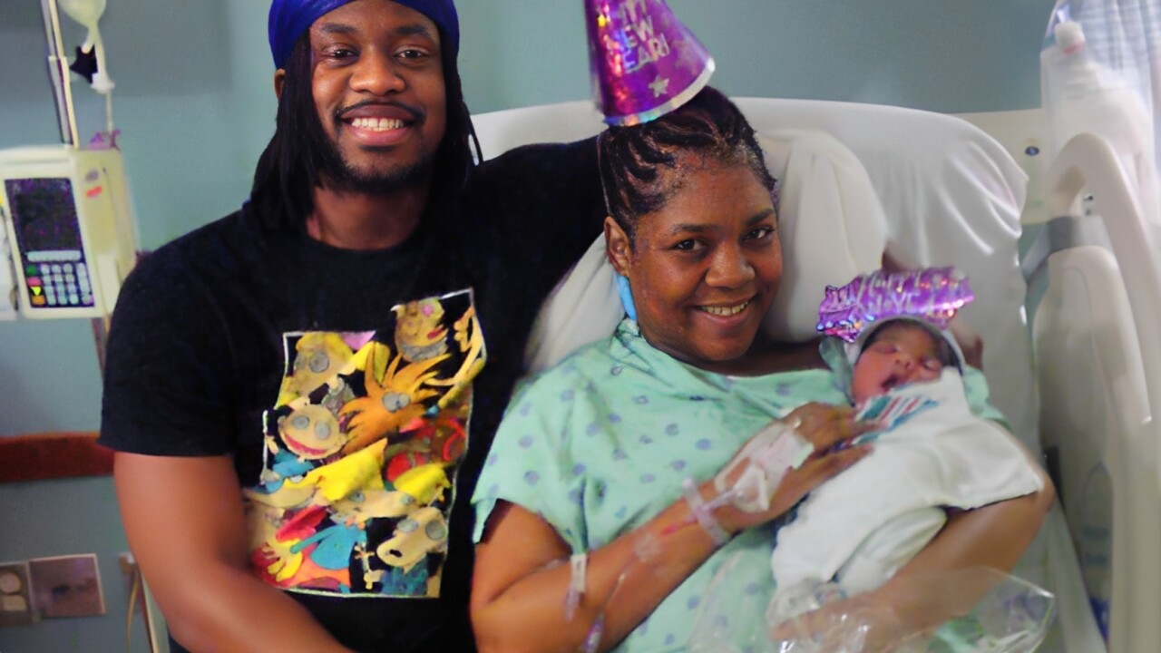 Meet the first babies born in the New Year in metro Detroit