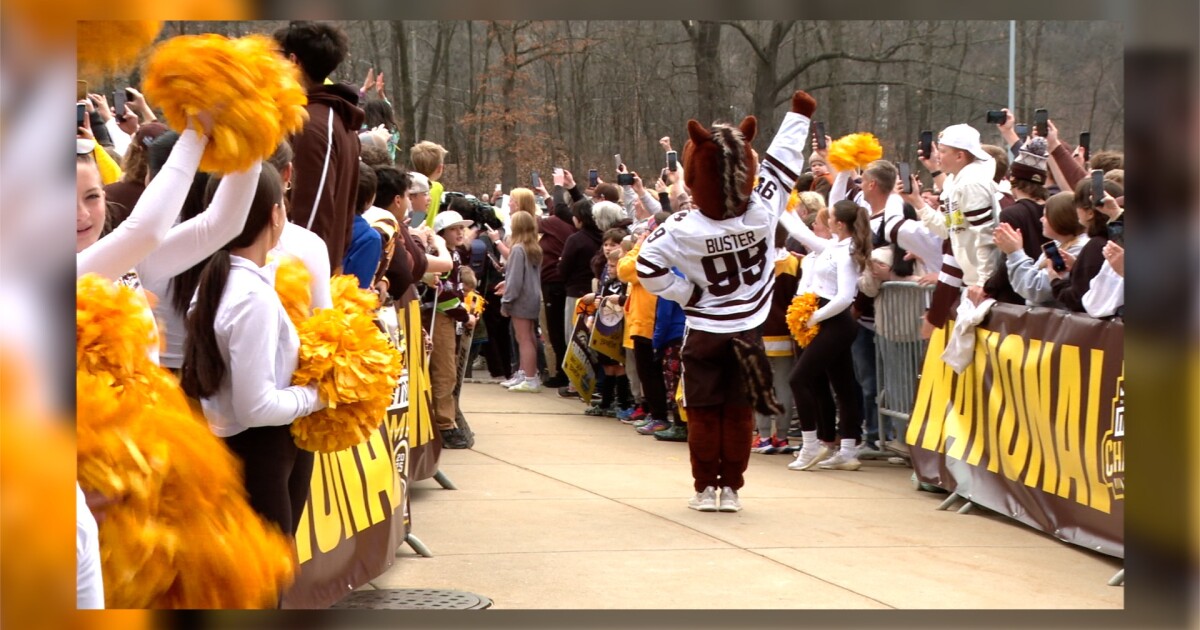 WMU fans celebrate first-ever NCAA Ice Hockey National Championship win