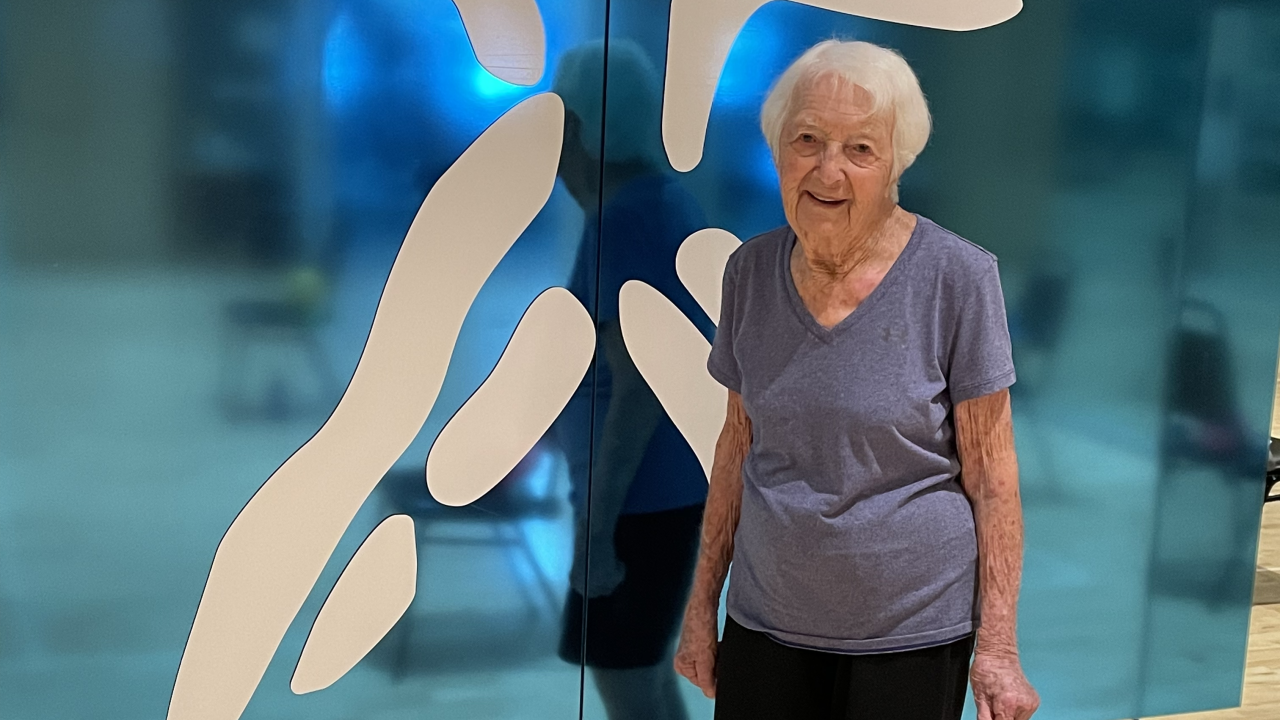 Woman Celebrating 100th Birthday Encourages Other Seniors To Get Active