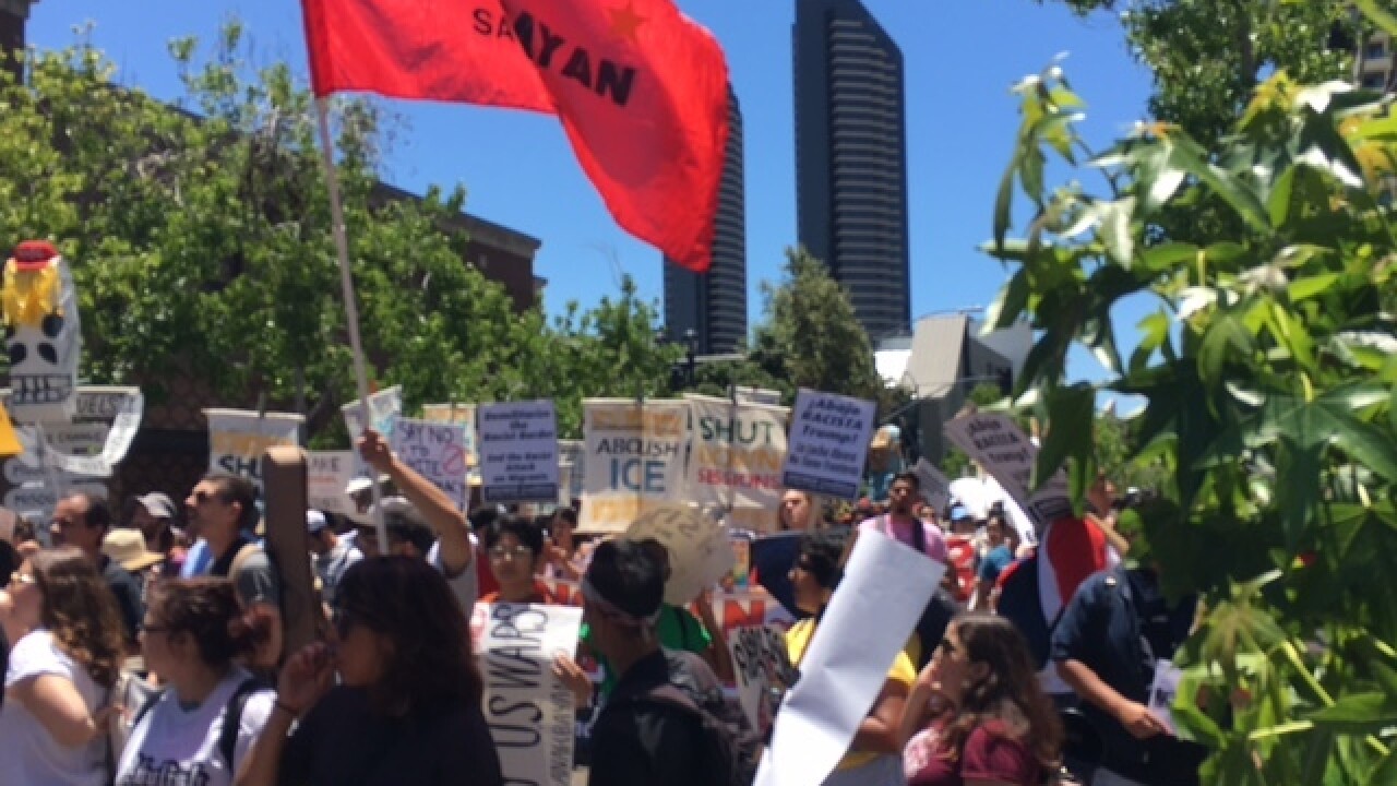 March held in San Diego's Chicano Park to protest Trump administration ...