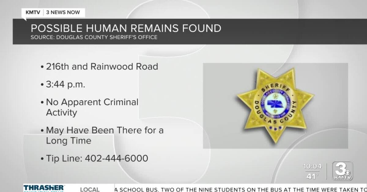 Dcso Provides Update On Human Remains Found In Mid March