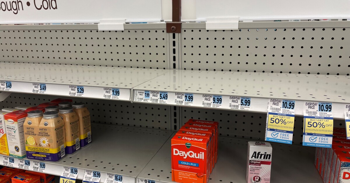 COVID surge leading to empty shelves at Virginia pharmacies