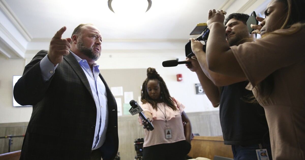 Alex Jones concedes Sandy Hook attack was '100% real'