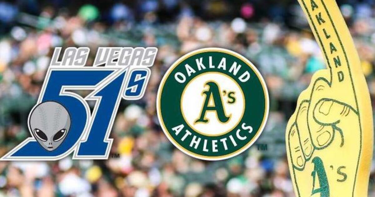 Oakland A's Triple-A team moving to Las Vegas