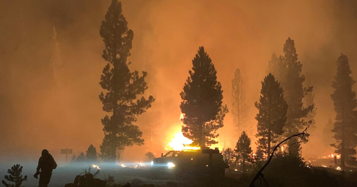 Massive Oregon blaze expands as wildfires burn is the West