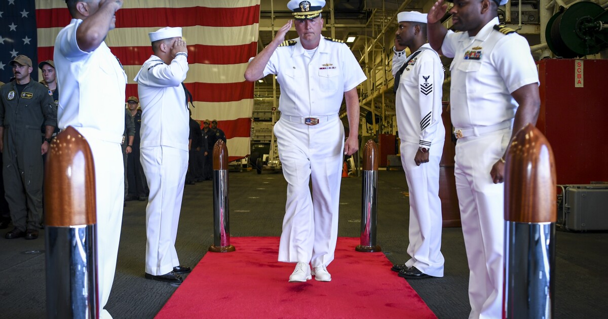 Navy squadron commodore arrested for DUI week before being relieved ...