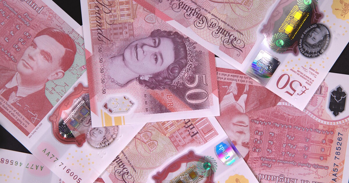 WWII codebreaker Turing honored on UK's new 50-pound note